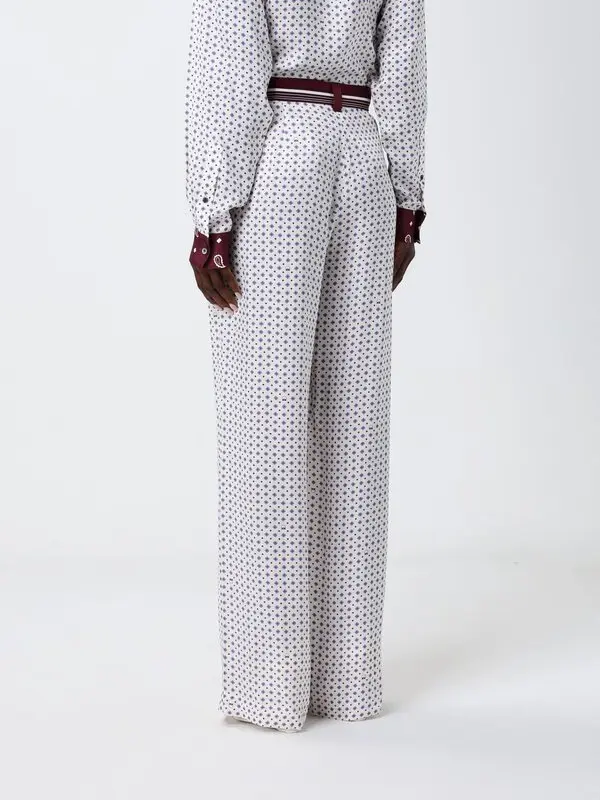 Pinko Printed Wide Leg Pants - Multicolor