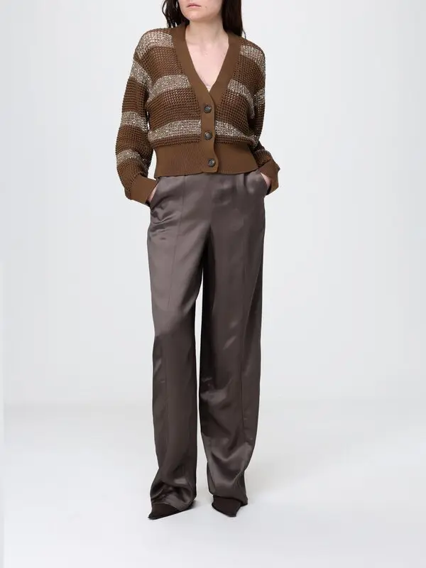 Brunello Cucinelli Striped Knit Sweater