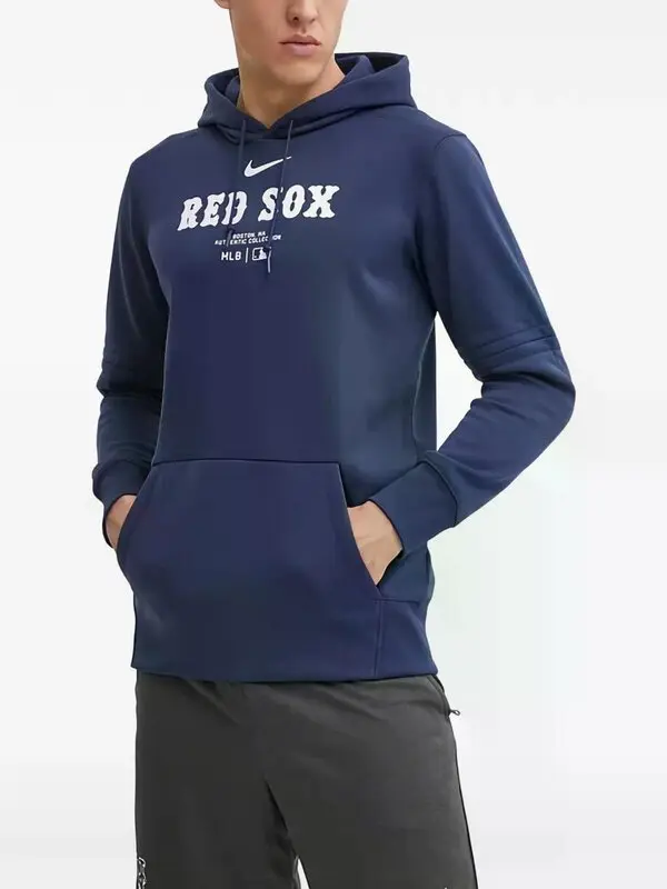 Nike X Boston Red Sox Authentic Collection Hoodie - Blue