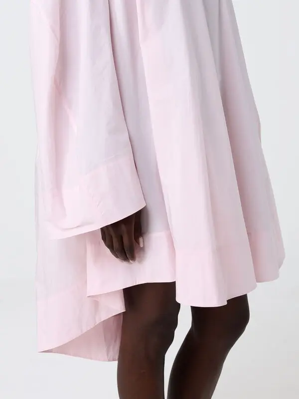 Jacquemus Paysan Cotton Blend Dress - Pink