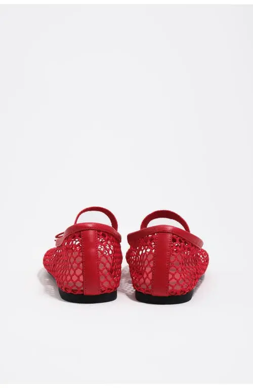 Bimba Y Lola Mesh Ballerina - Red