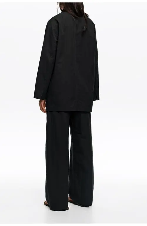 Bimba Y Lola Topstitched Tailored Jacket