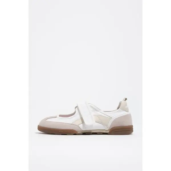 Bimba Y Lola Sporty Ballerina Sneakers - Off White