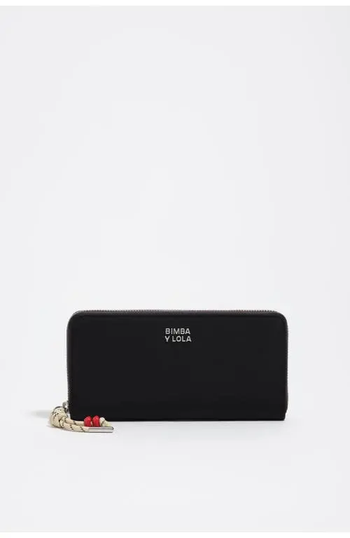 Bimba Y Lola Large Wallet - Graphite