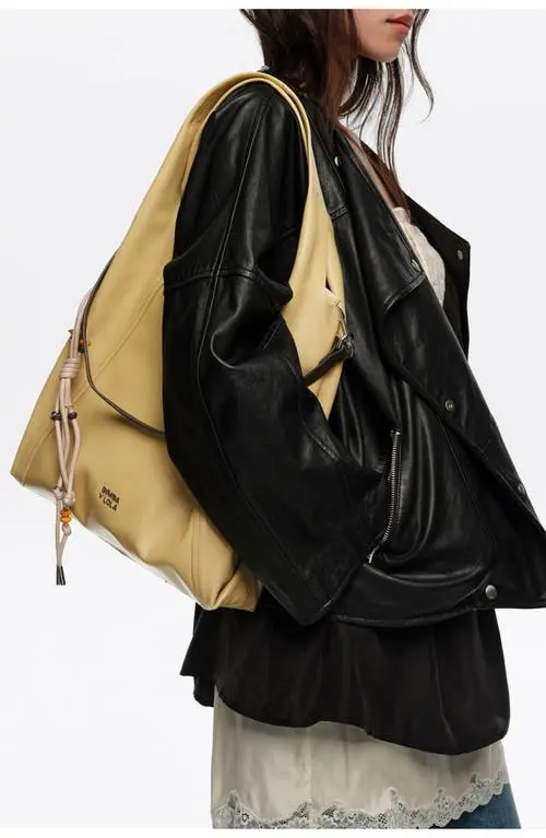 Bimba Y Lola Large Leather Bag