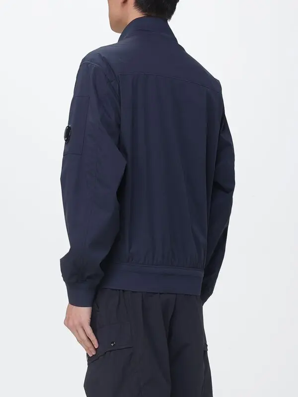 C.P. COMPANY Pro-tek Bomber Lens Jacket - Blue