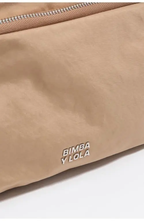 Bimba Y Lola Medium Crossbody Pocket Bag - Camel