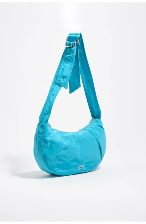 Bimba Y Lola Medium Moon Bag - Blue