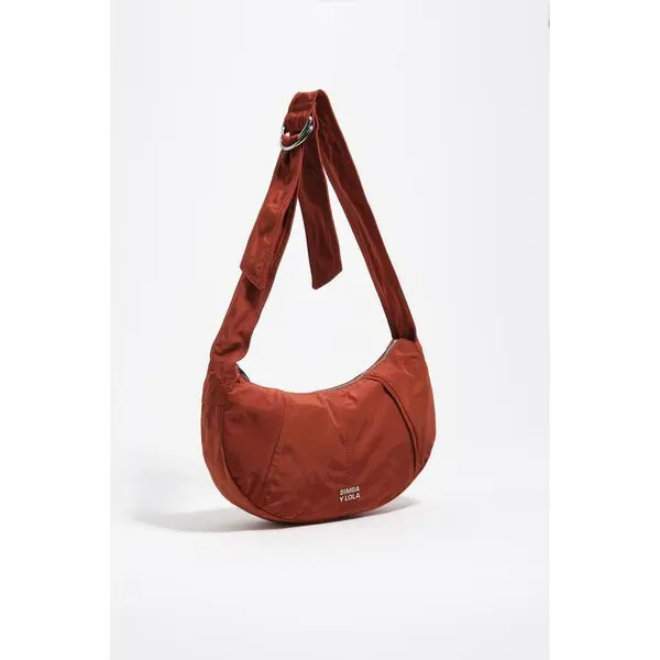 Bimba Y Lola Medium Moon Bag - Rust