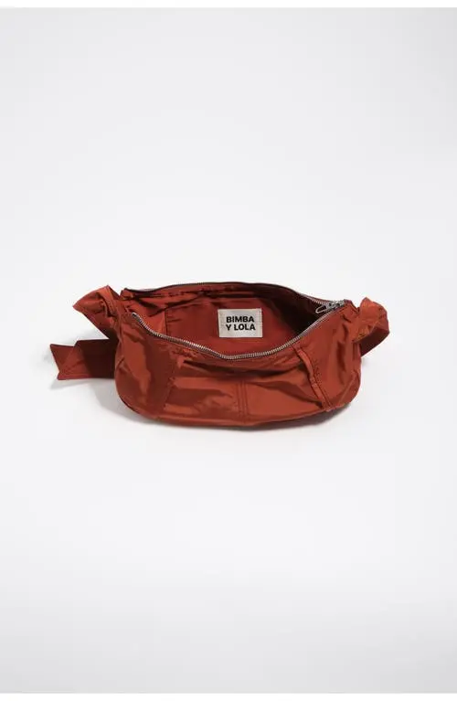 Bimba Y Lola Medium Moon Bag - Rust