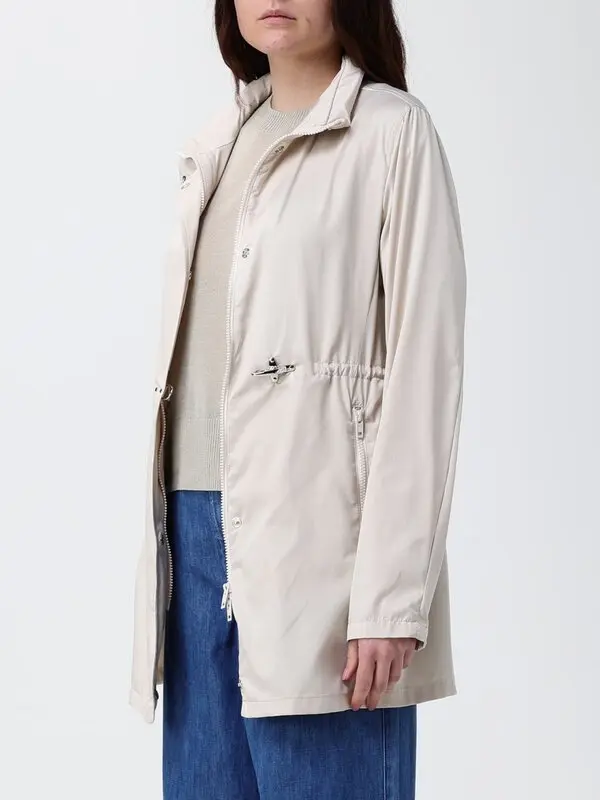 FAY Virginia Technical Fabric Coat - Beige