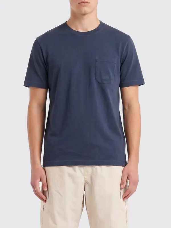C.P. COMPANY 24/1 Cotton Piqué T-shirt - Blue