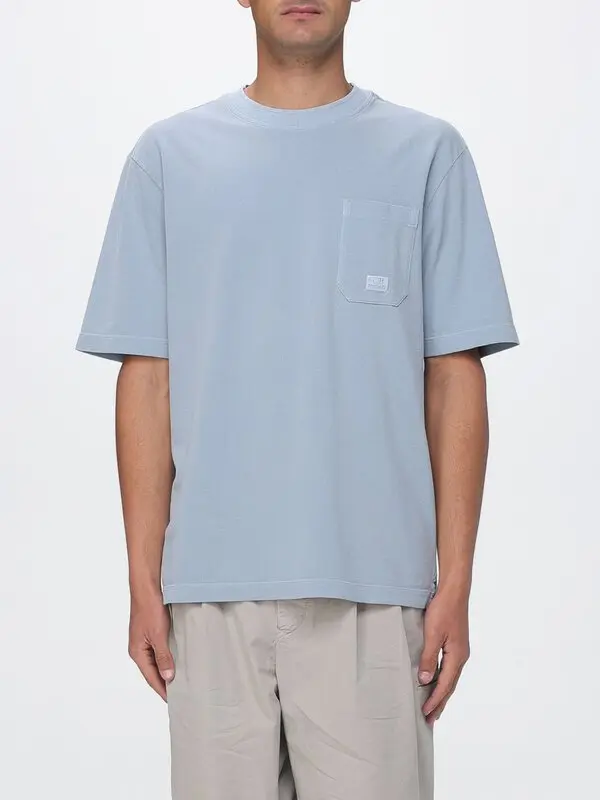C.P. COMPANY 24/1 Cotton Piqué T-shirt - Gnawed Blue
