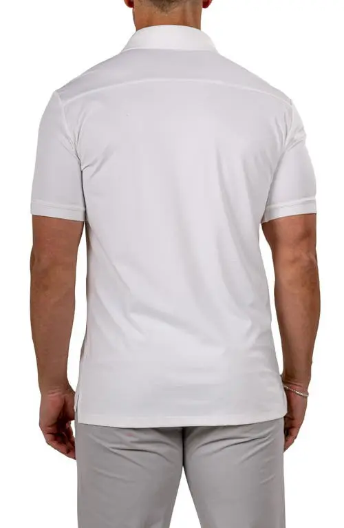 MACEOO Marthyr0019 Golf Polo - White