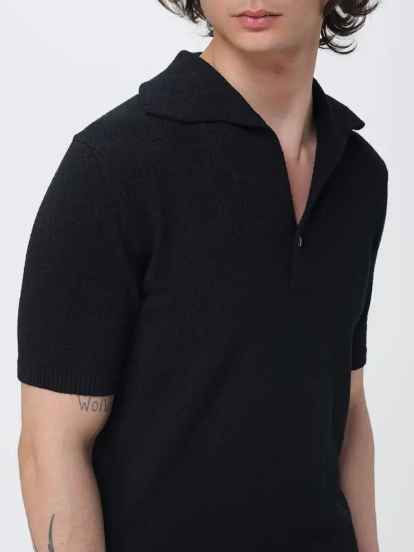 Dolce & Gabbana Cotton Knit Polo Shirt