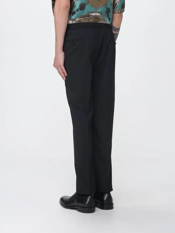 Dolce & Gabbana Wool Blend Tailored Trousers