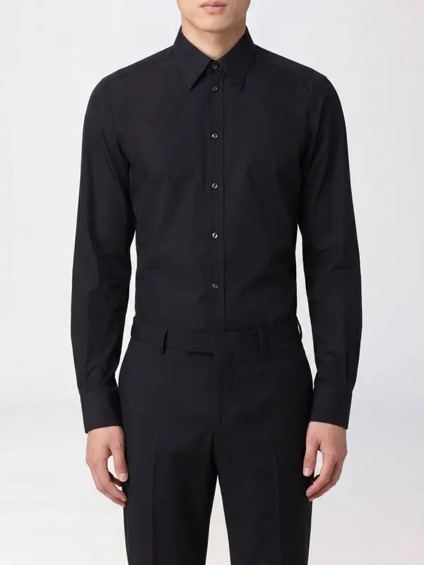 Dolce & Gabbana Silk Shirt - Black