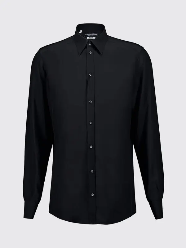 Dolce & Gabbana Silk Shirt - Black