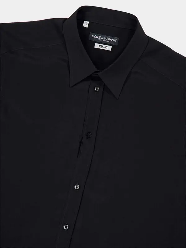 Dolce & Gabbana Silk Shirt - Black