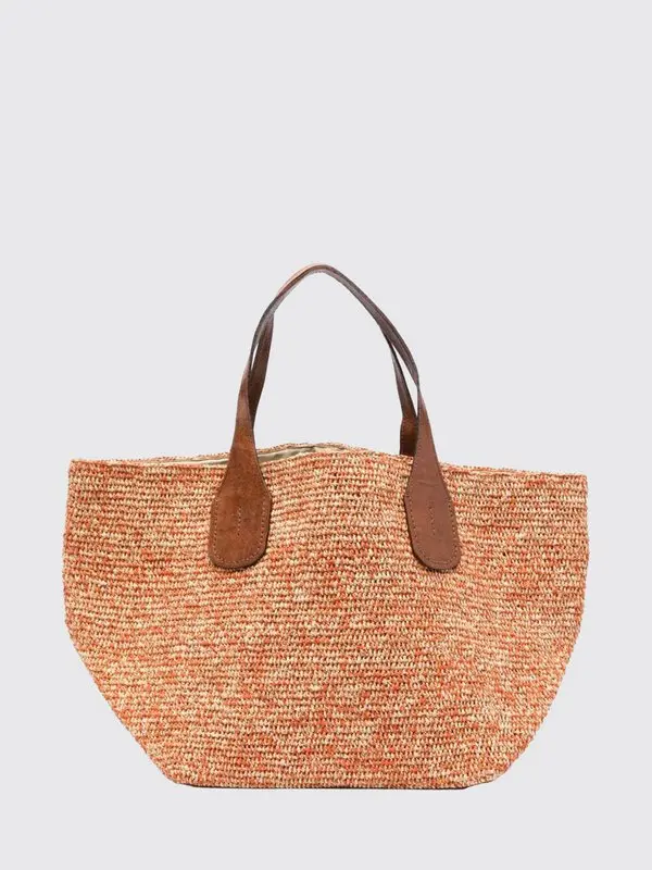 IBELIV Tokyo Ii Raffia Tote Bag - Red