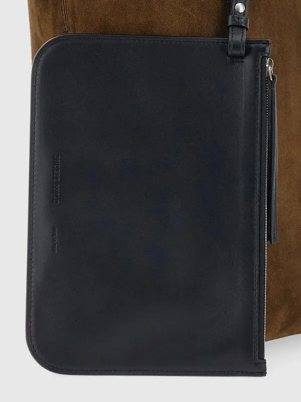 Phoebe Philo Pot Cabas Suede Bag