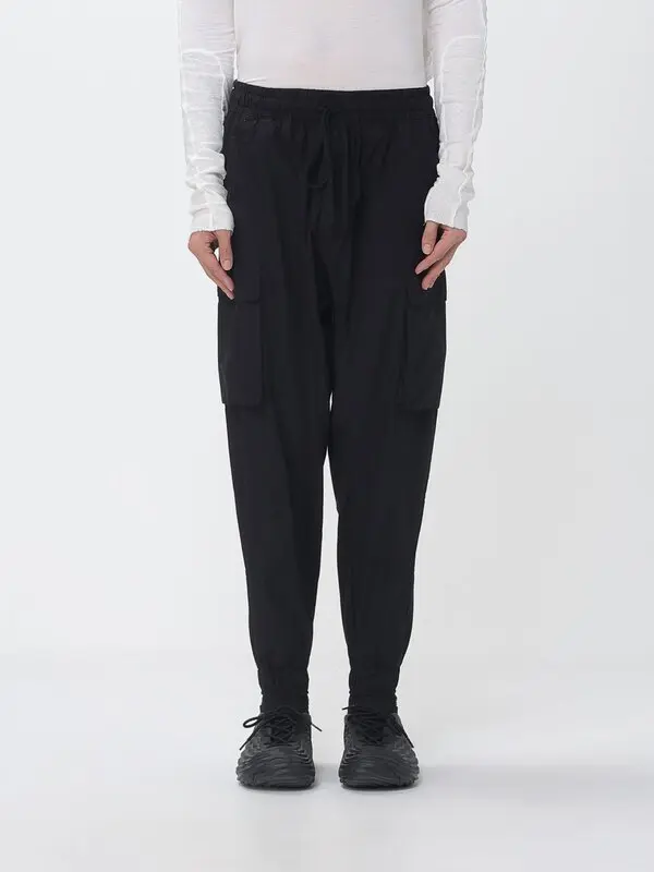 THOM KROM Organic Cotton Cargo Pants - Black