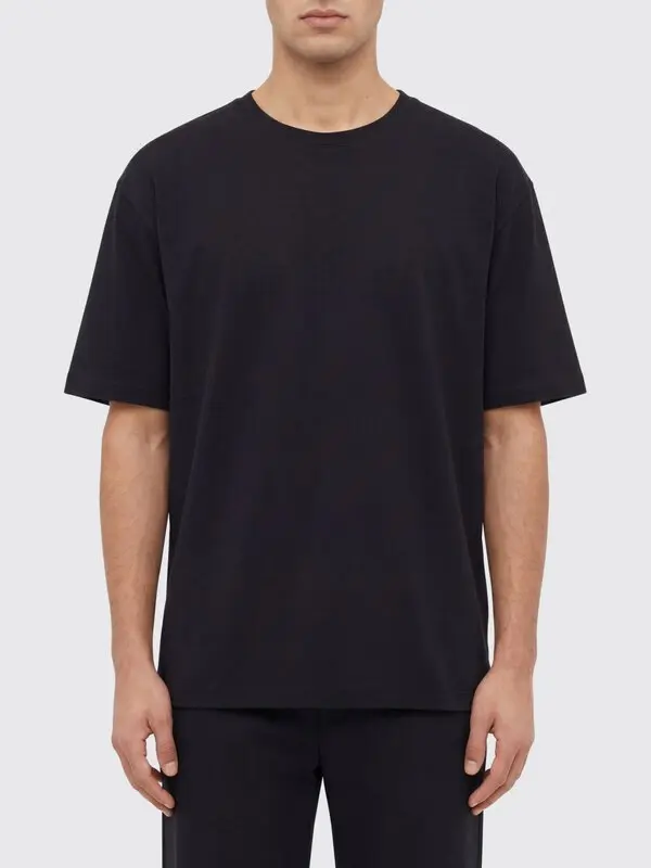 THOM KROM Cotton Blend T-shirt - Black