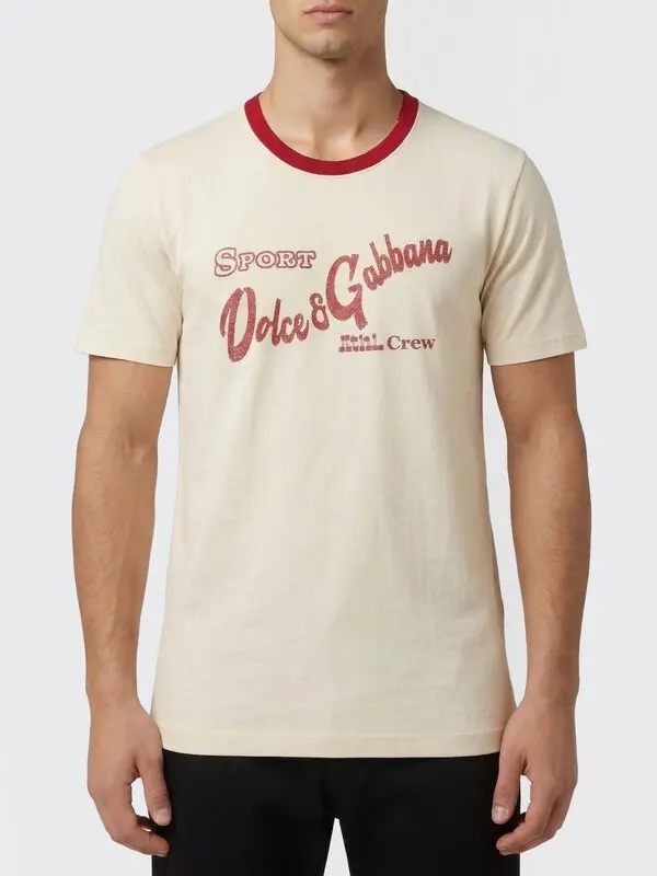 Dolce & Gabbana Cotton T-shirt With Logo