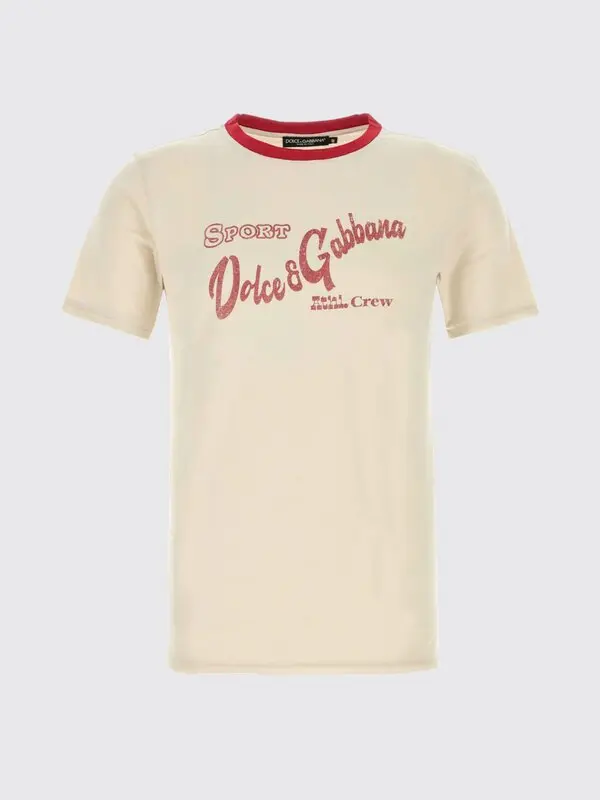 Dolce & Gabbana Cotton T-shirt With Logo