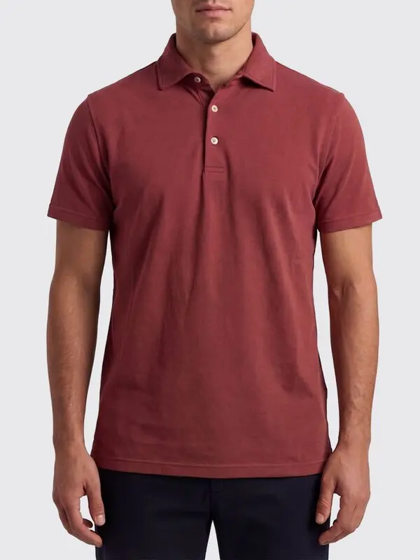 Fedeli Polo Shirt - Cherry
