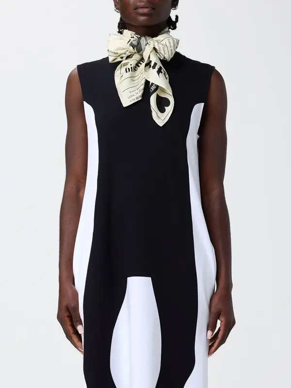 Moschino Printed Silk Foulard - Multicolor