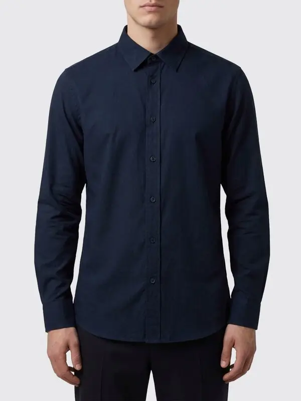 Brioni Classic Cotton Shirt - Navy