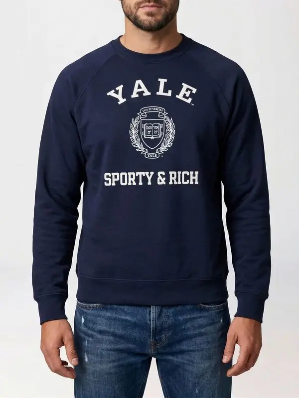 SPORTY & RICH Sweatshirt - Navy