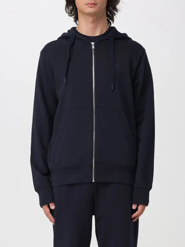 BOSS Full Zip Sweatshirt - Blue