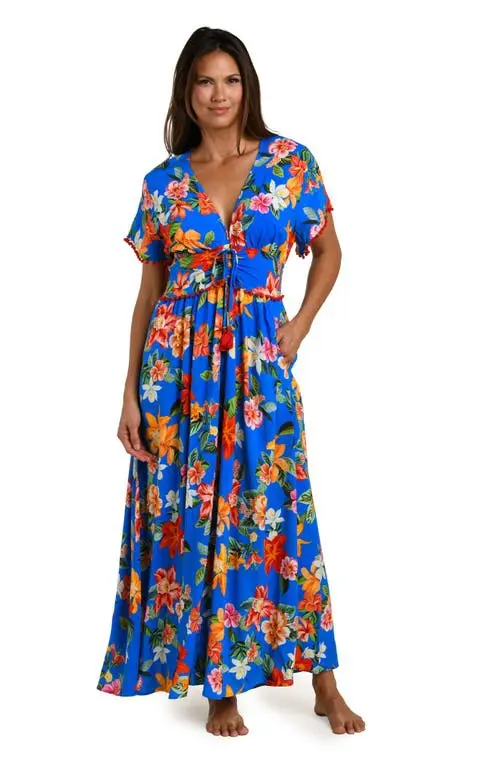 La Blanca Modern Maxi Cover-up Dress