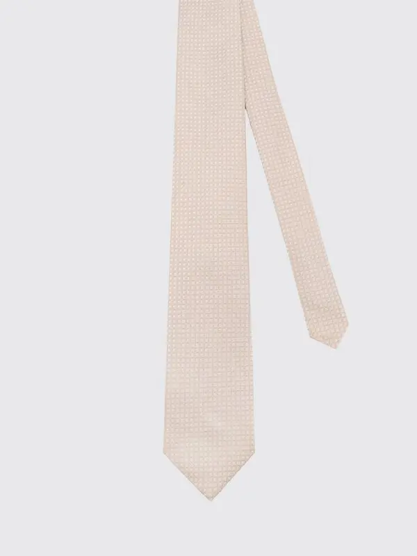 TOM FORD Jacquard Silk Tie - Gold