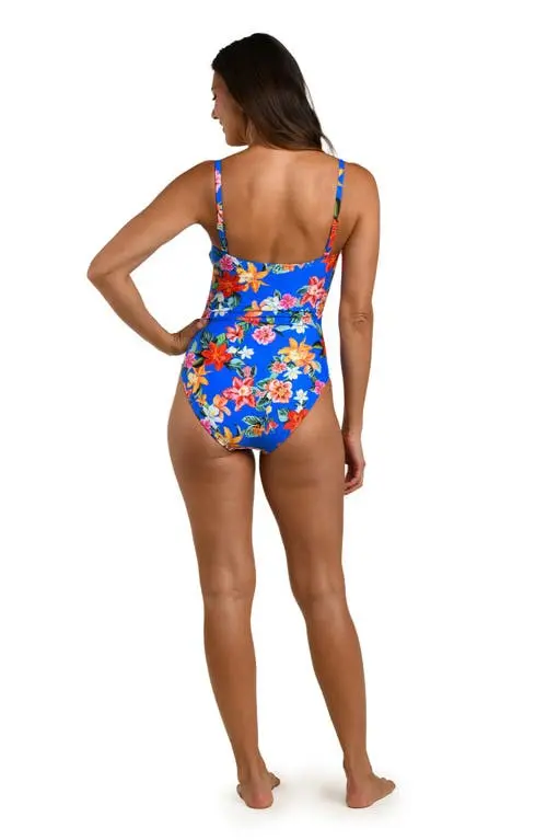 La Blanca Floral One-piece Swimsuit