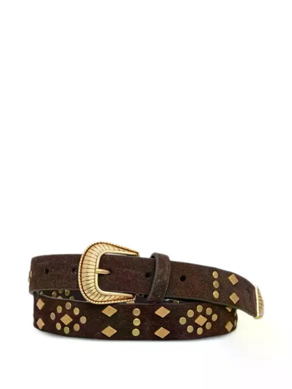 HOSS INTROPIA Embellished Belt - Brown