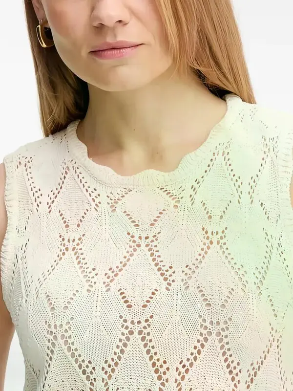 HOSS INTROPIA Openwork Knitted Top