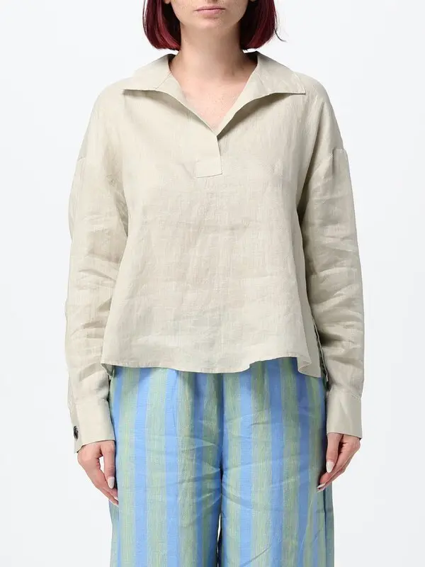 Armani Exchange Long Sleeve Shirt - Sand