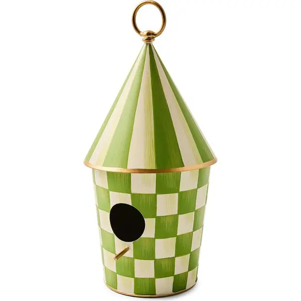 MACKENZIE-CHILDS Grass Birdhouse - Green