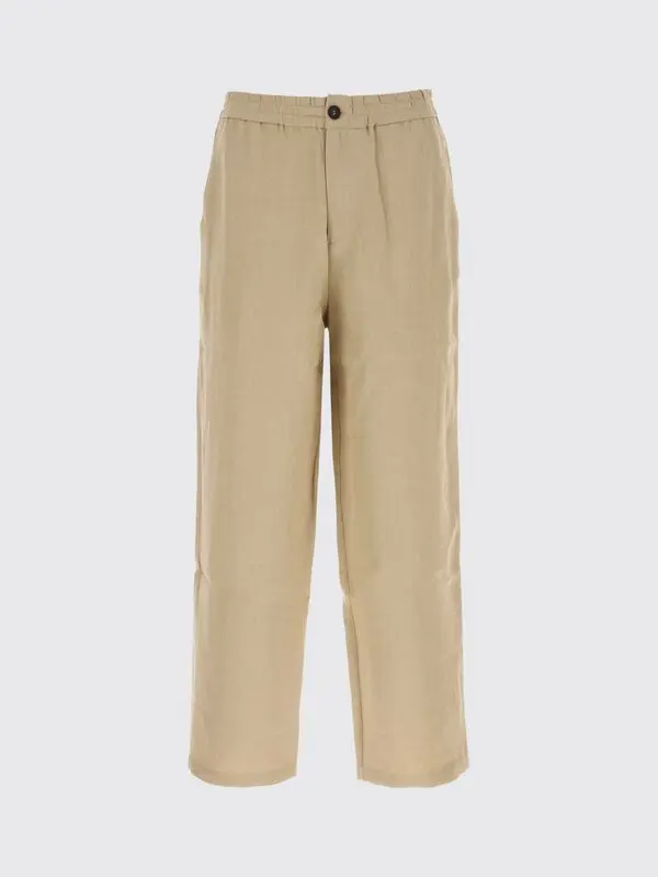 Le Kasha Organic Linen Wide Leg Trousers