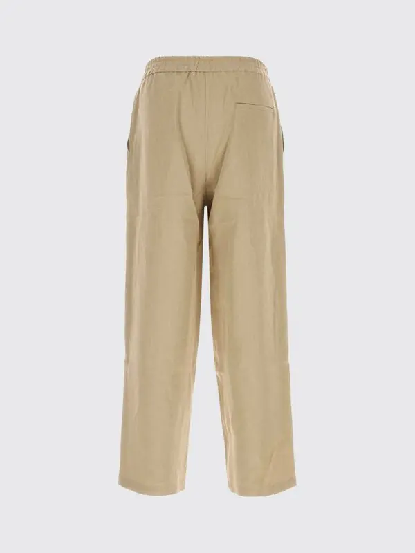 Le Kasha Organic Linen Wide Leg Trousers