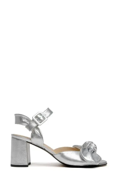 Penelope Chilvers Minnie Ankle Strap Sandal - Silver