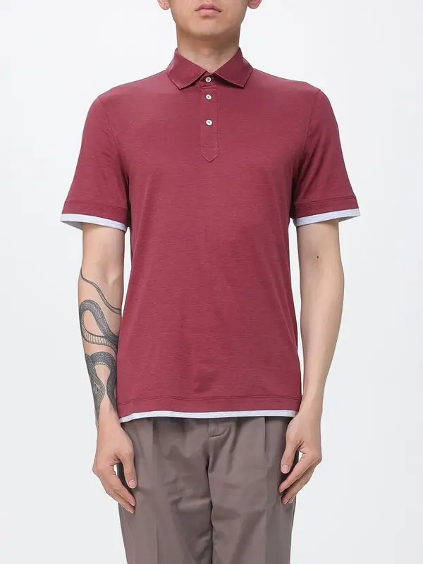 Brunello Cucinelli Polo Shirt - Red