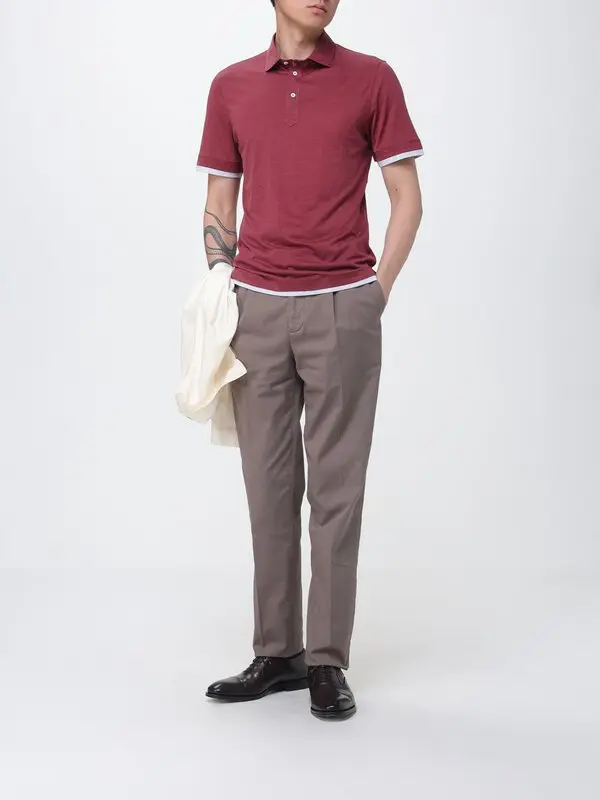 Brunello Cucinelli Polo Shirt - Red