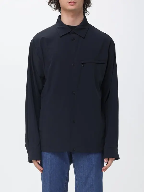 Armani Exchange Classic Collar Jacket - Navy
