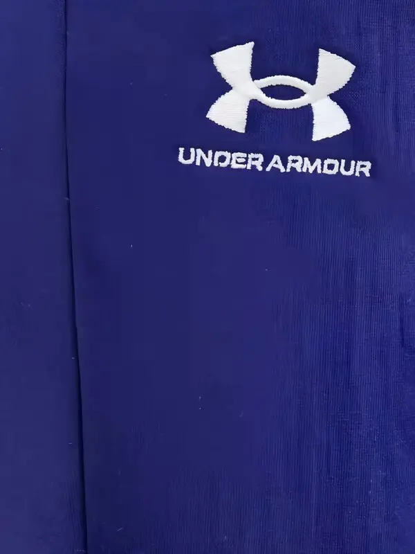 Under Armour Essential Logo-detail Fleece Track Pants - Blue