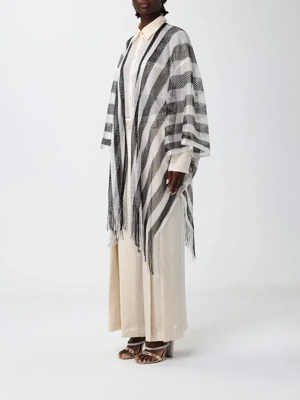 Liu Jo Striped Mesh Cardigan - Multicolor