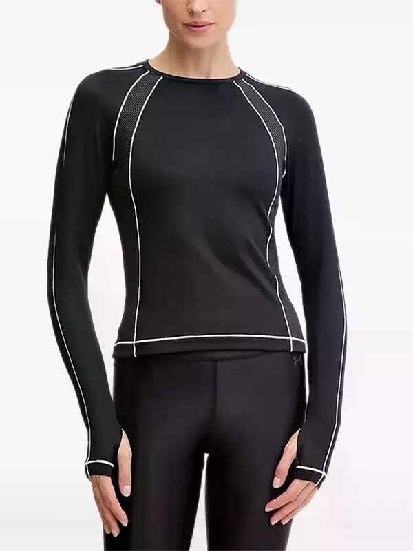 Under Armour Long-sleeve Top With Piped Trim